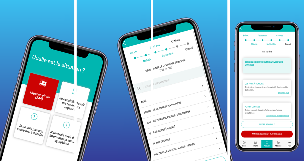 Les urgences des HUG lancent une application pour évaluer ses symptômes ...