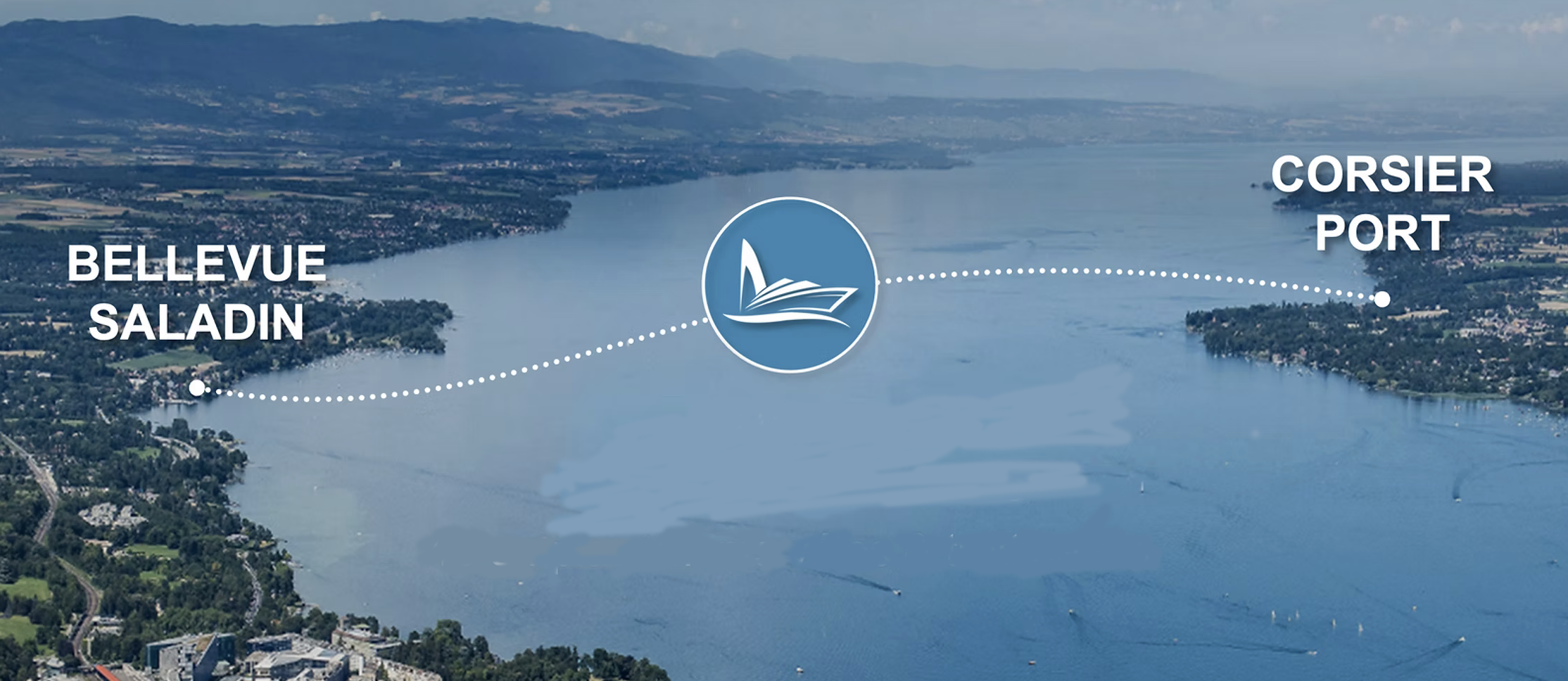 Dès septembre, une liaison maritime entre Corsier et Bellevue | Genève ...